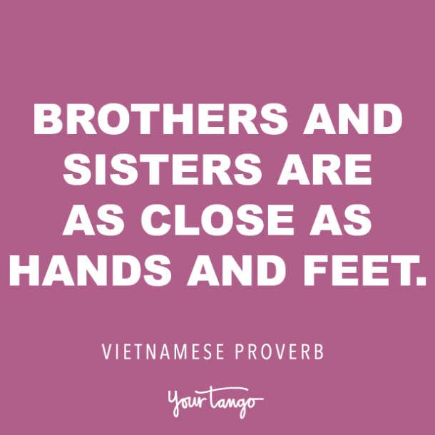 21 Best Quotes For Your National Sibling Day Instagram Post Caption Yourtango